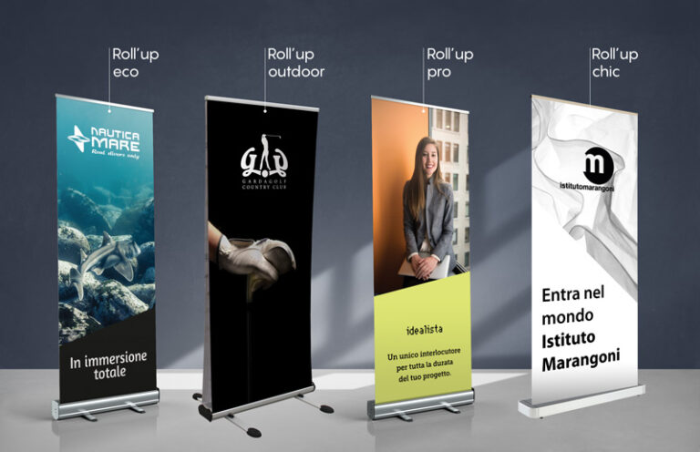 10 consigli per creare un roll-up | Il Blog Realisaprint